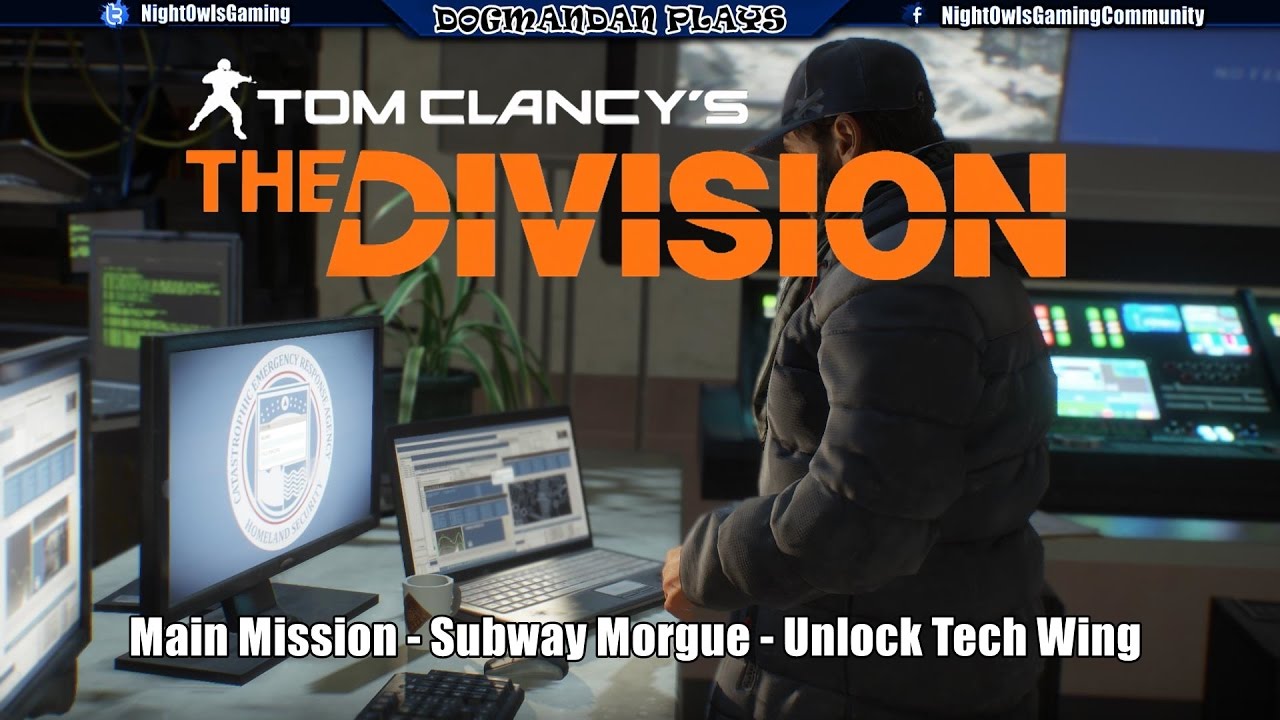 Tom Clancy's The Division: Main Mission - Subway Morgue - Unlock Tech ...
