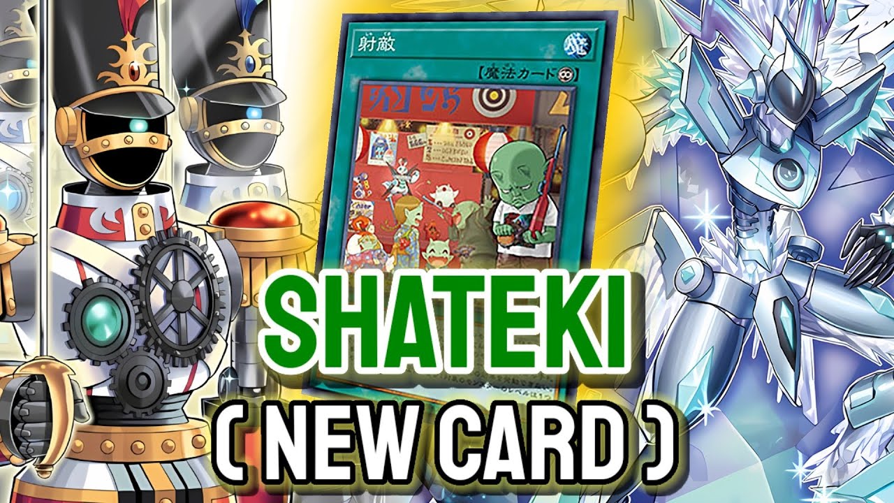 New Spell Card!! YGOPRO - Shateki | Crystron Nov.2024 | New Card - YouTube