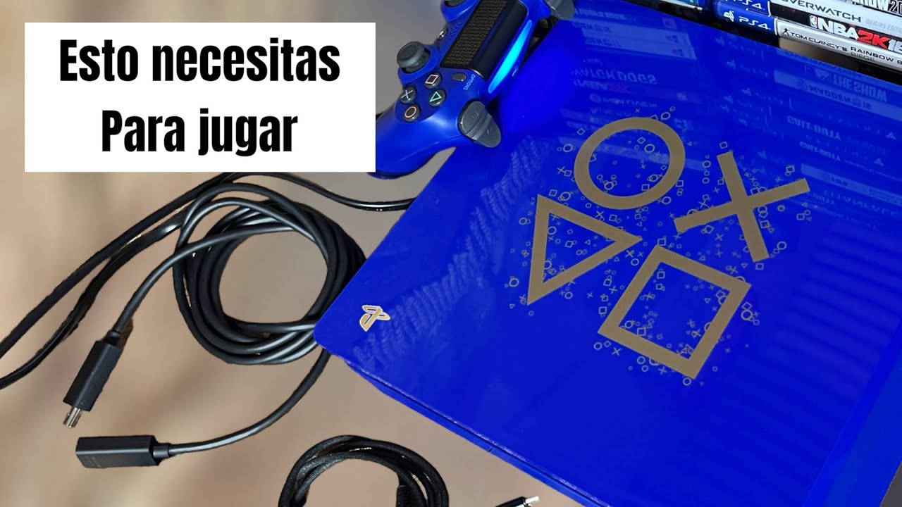 PS4 / Cuáles son los componentes básicos para poderlo usar ? - YouTube