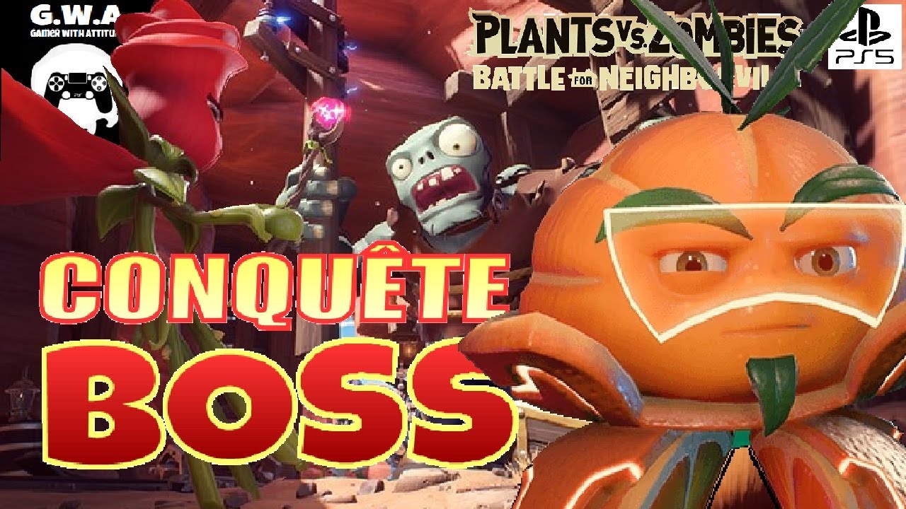PvZ-BfN (PS5) : Conquête du Gazon VERSION BOSS ! - YouTube