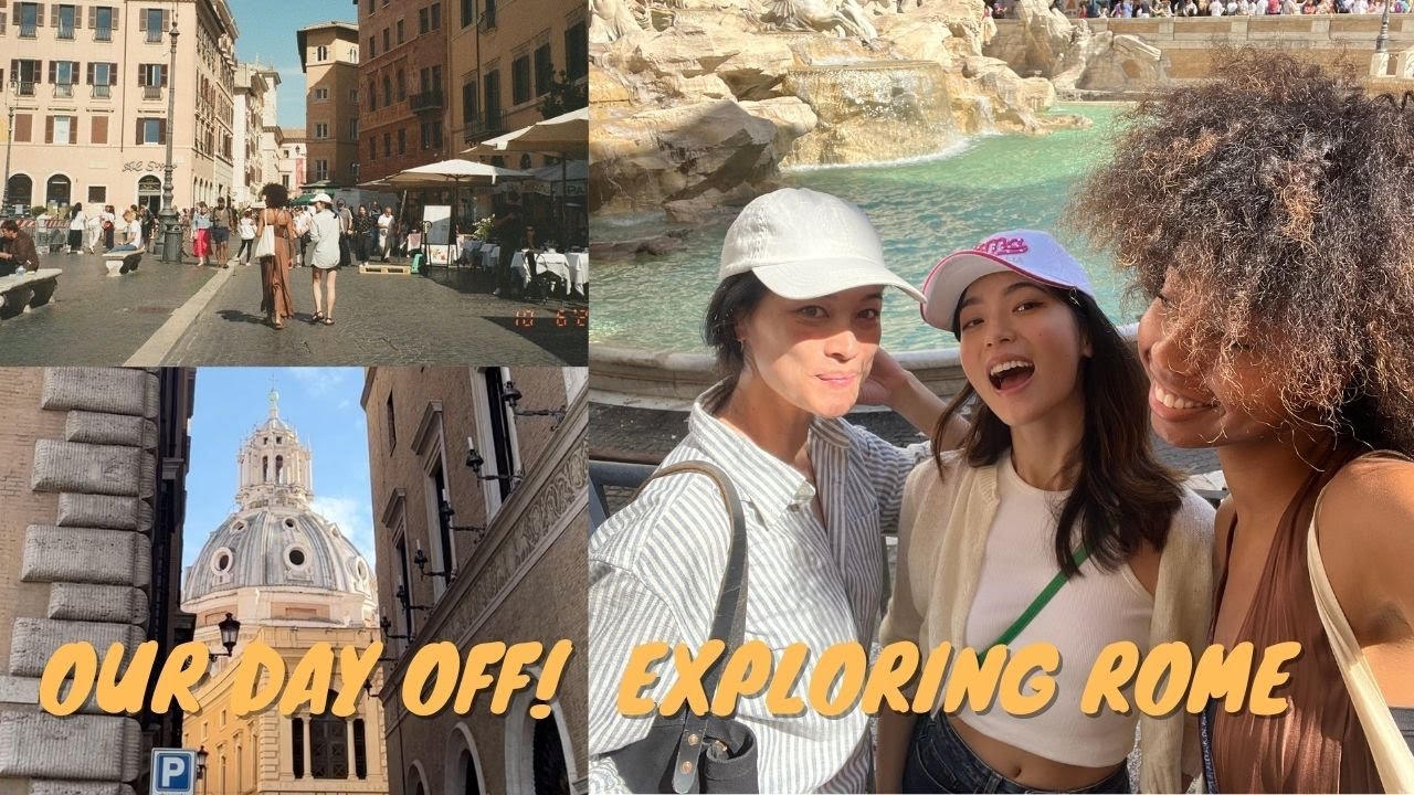 Finally get to explore Rome, Models' day off | Italy Vlog - YouTube