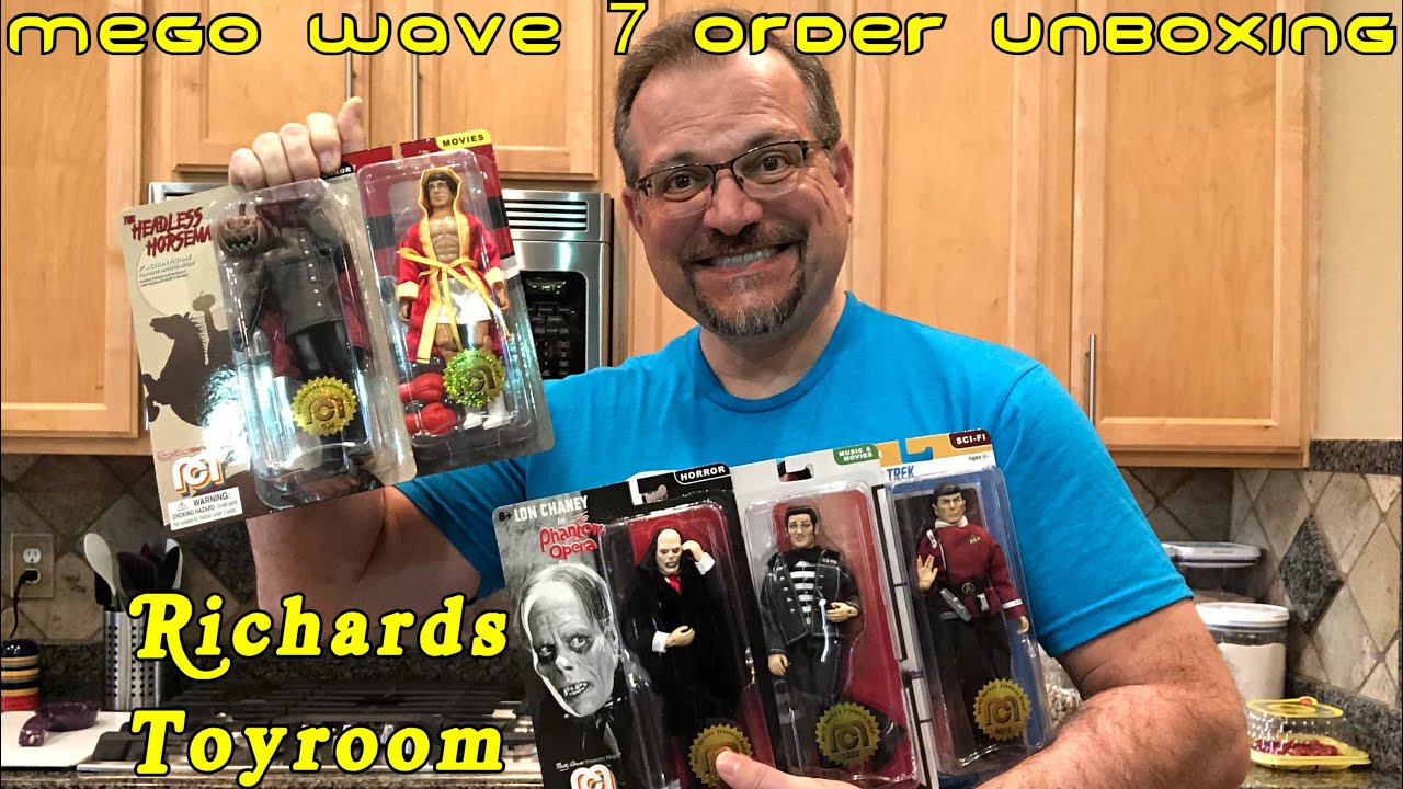 Mego Wave 7 Unboxing from Mego Underground - YouTube