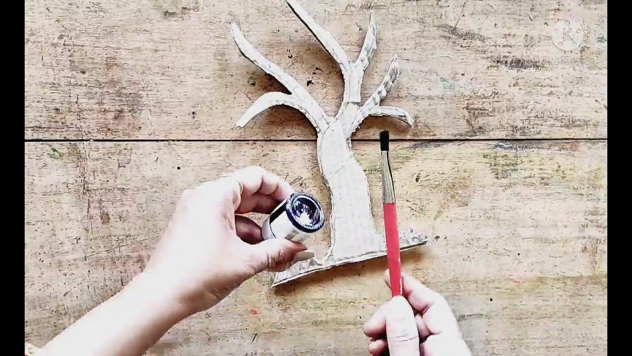 Unique Paper Flower Tree Wallmate | DIY Flower tree wall hanging | Wall ...