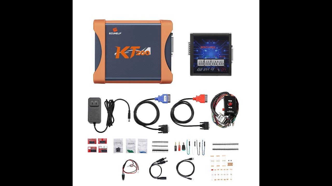 KT200 ECU Programmer Install driver - YouTube