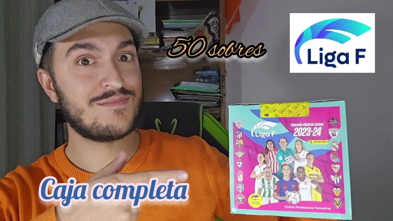 EN BUSCA DE LOS *CROMOS PREMIUM* - Caja Completa Stickers *Liga F 2023 ...