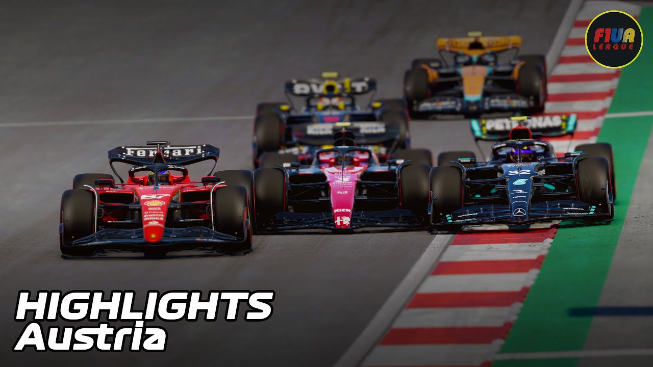 HIGHLIGHTS | Season 10 Race 15 | Austria #f123 #f1ua - YouTube