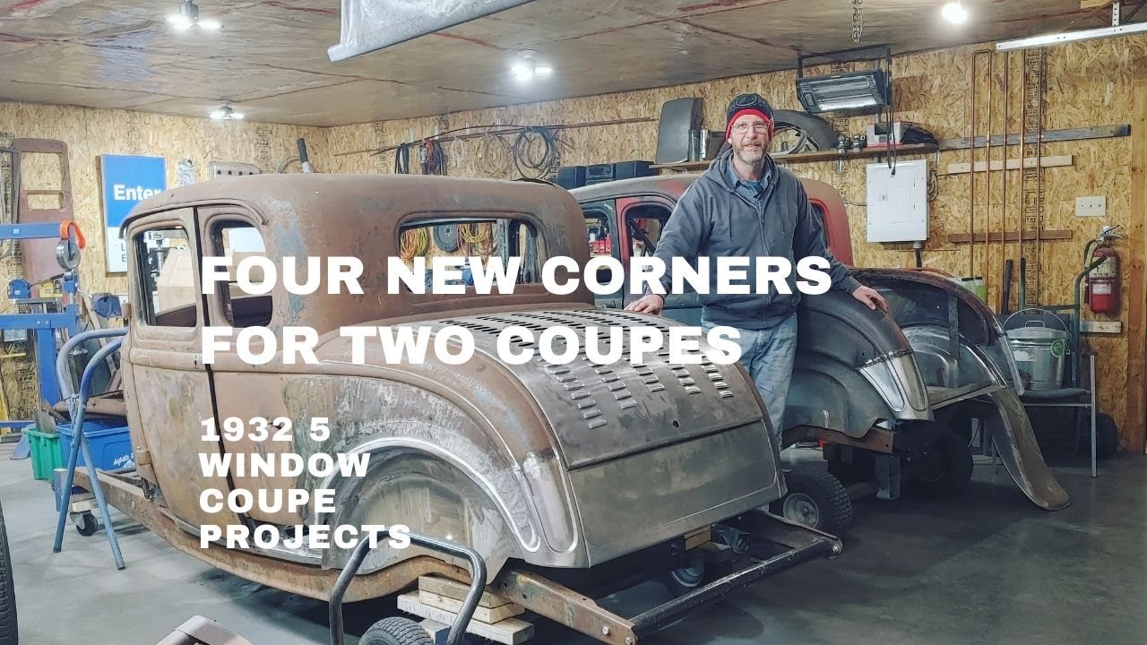 1932 Ford 5 Window Coupe Projects - Rear corners fabricated and ...