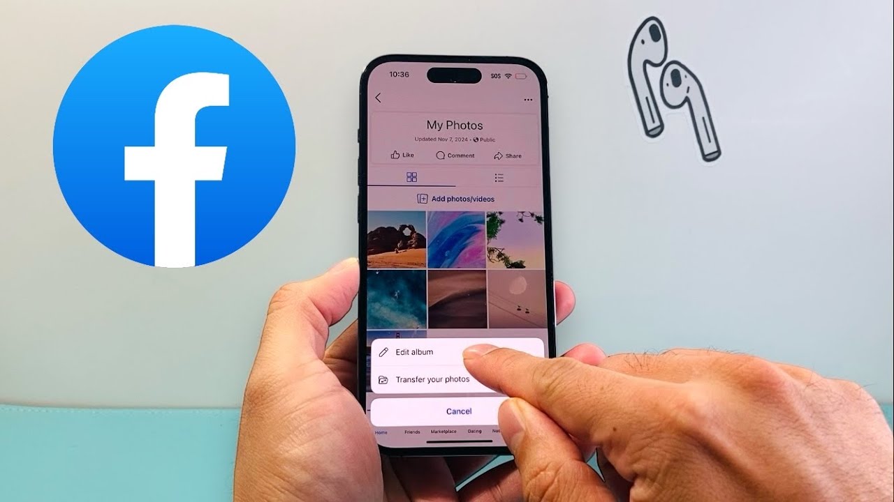 How To Hide All Facebook Photos - Only Me Setting - YouTube