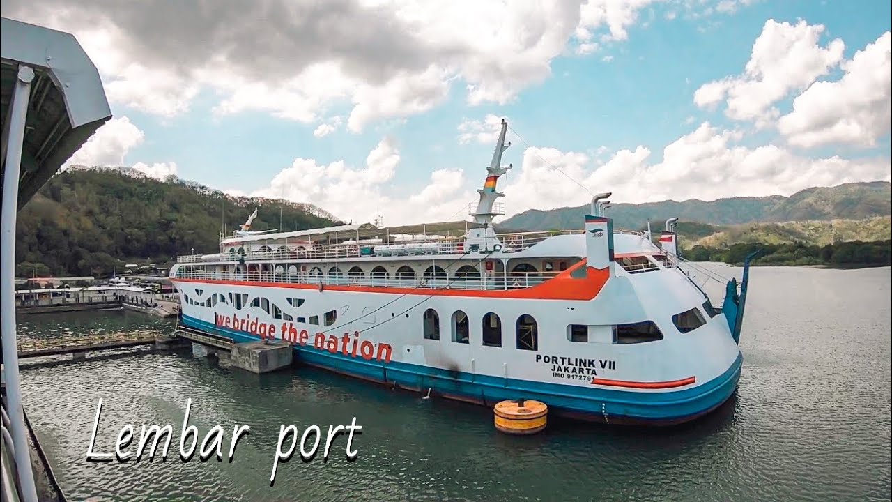 นั่งเรือ Ferry จากท่าเรือ Lembar ที่เกาะ Lombok ไป Bali | Lembar port ...