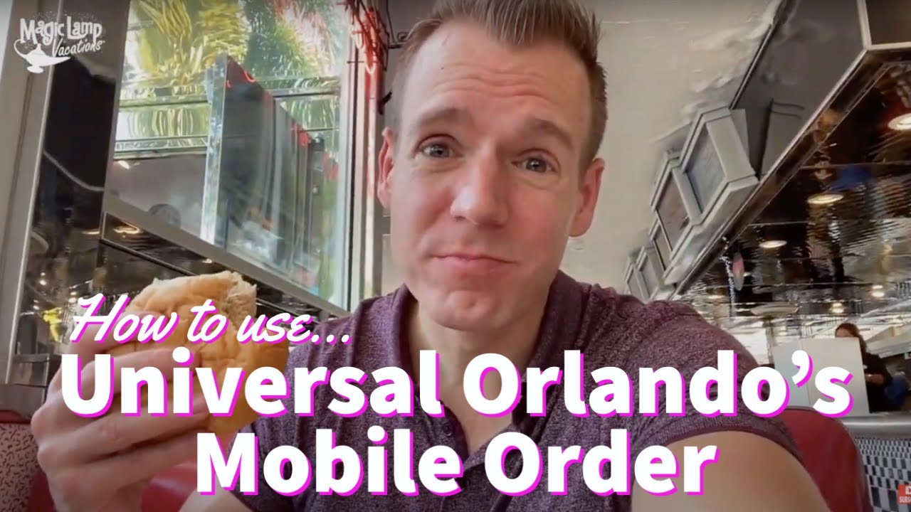 How to Use Mobile Order at Universal Studios Orlando - YouTube