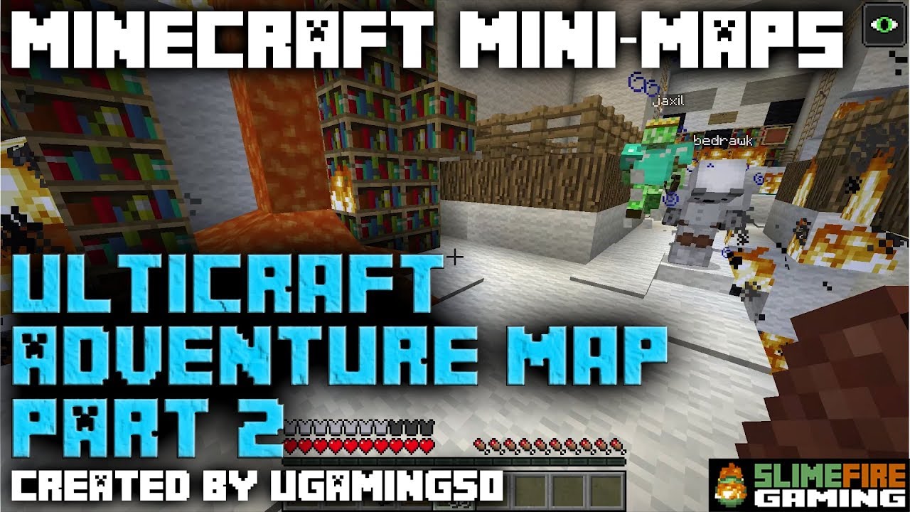 Minecraft Mini-Maps: UltiCraft Adventure Map - Part 2! - YouTube