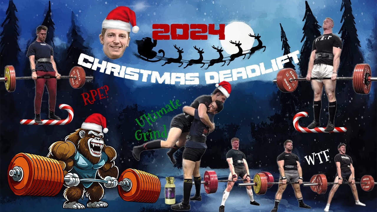 [Powerlifting Legacy] Christmas Deadlift 2024 - YouTube
