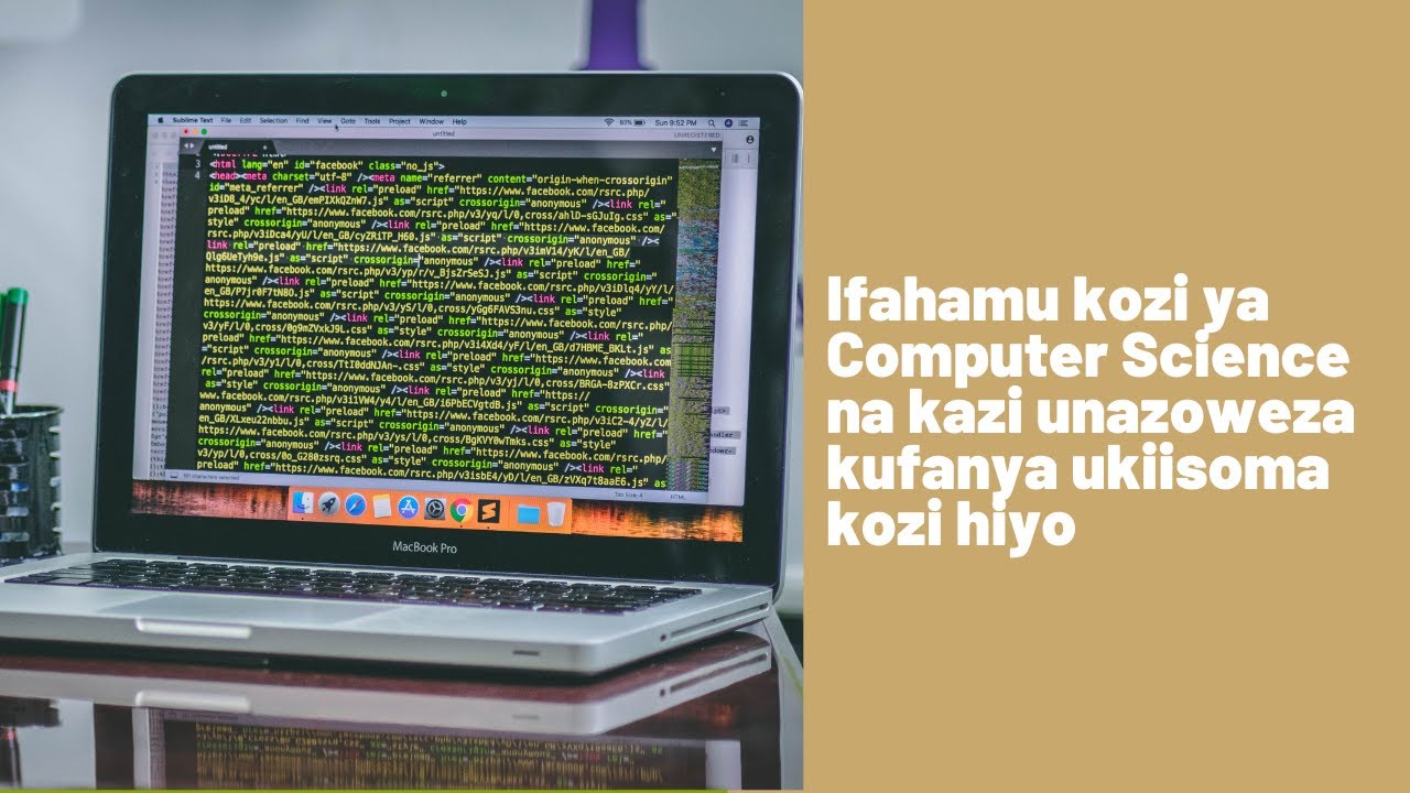Ifahamu kozi ya Computer Science na kazi unazoweza kufanya ukisoma kozi ...