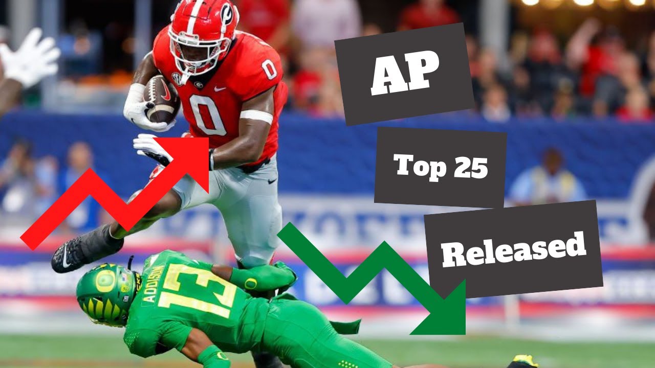 Week One AP Top 25 Released! - YouTube