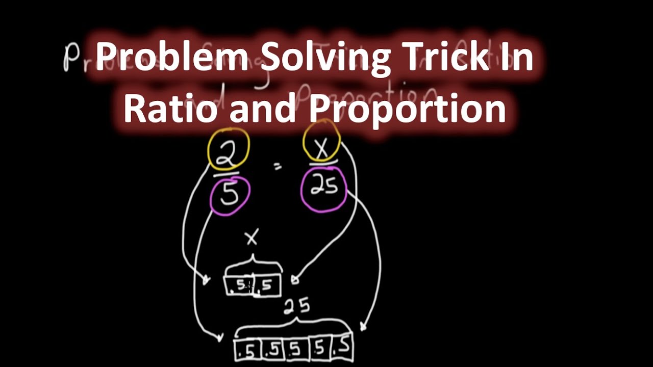 PROBLEM SOLVING TRICK Ratio And Proportion YouTube problem-solving-trick-ratio-and-proportion-youtube