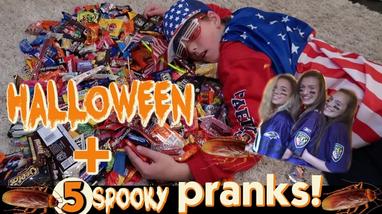 It's A HALLOWEEN Haul + 5 Spooky Pranks! - YouTube