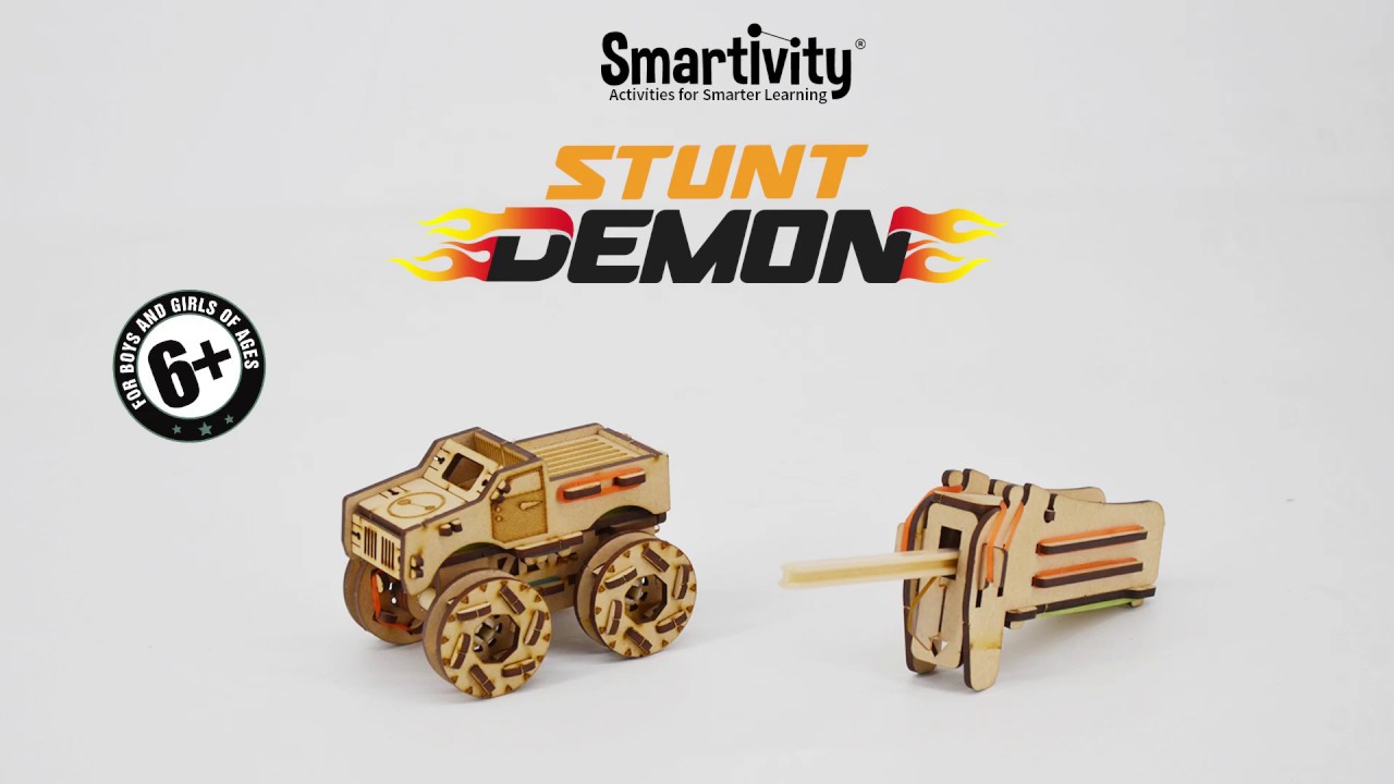 SMARTIVITY | STEMWheels Stunt Demon | How to Play - YouTube