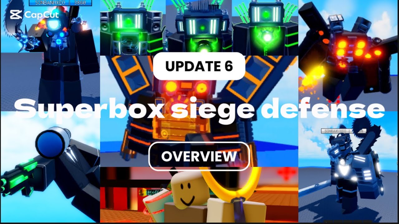 Superbox siege defense Update 6 overview - YouTube