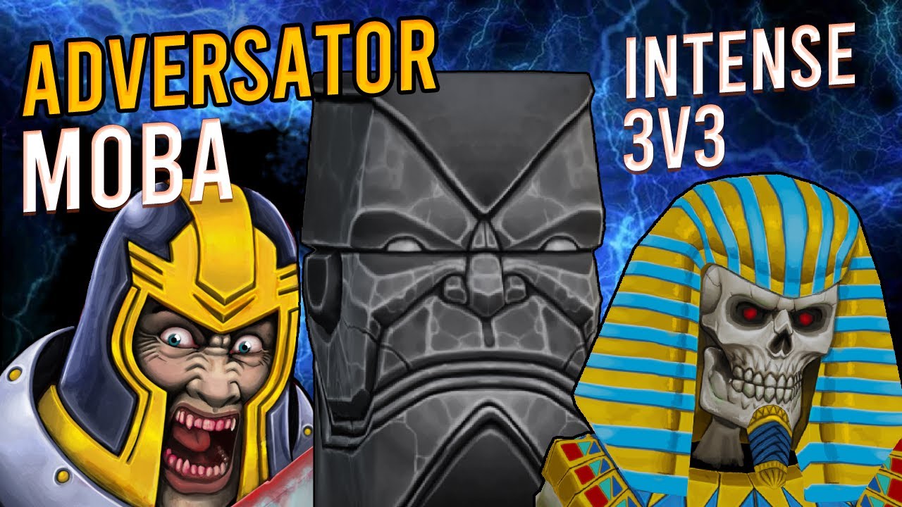 Adversator #moba - VERY intense 3 V 3 #gameplay #browsergame #letsplay - YouTube