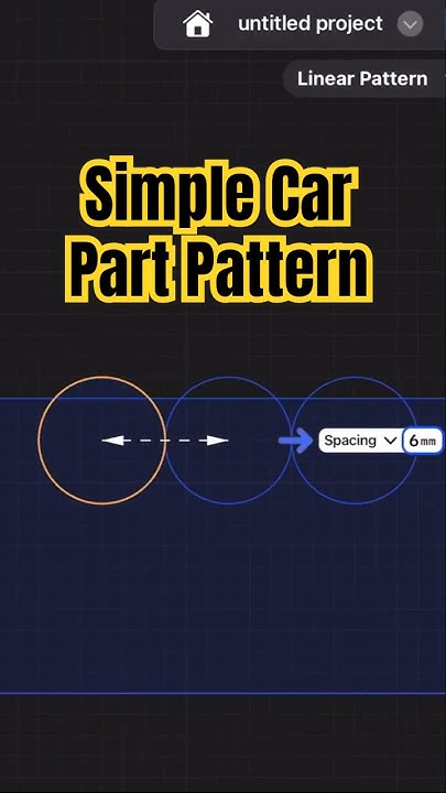 Designing Car Parts With Shapr3d Pattern Tool - YouTube