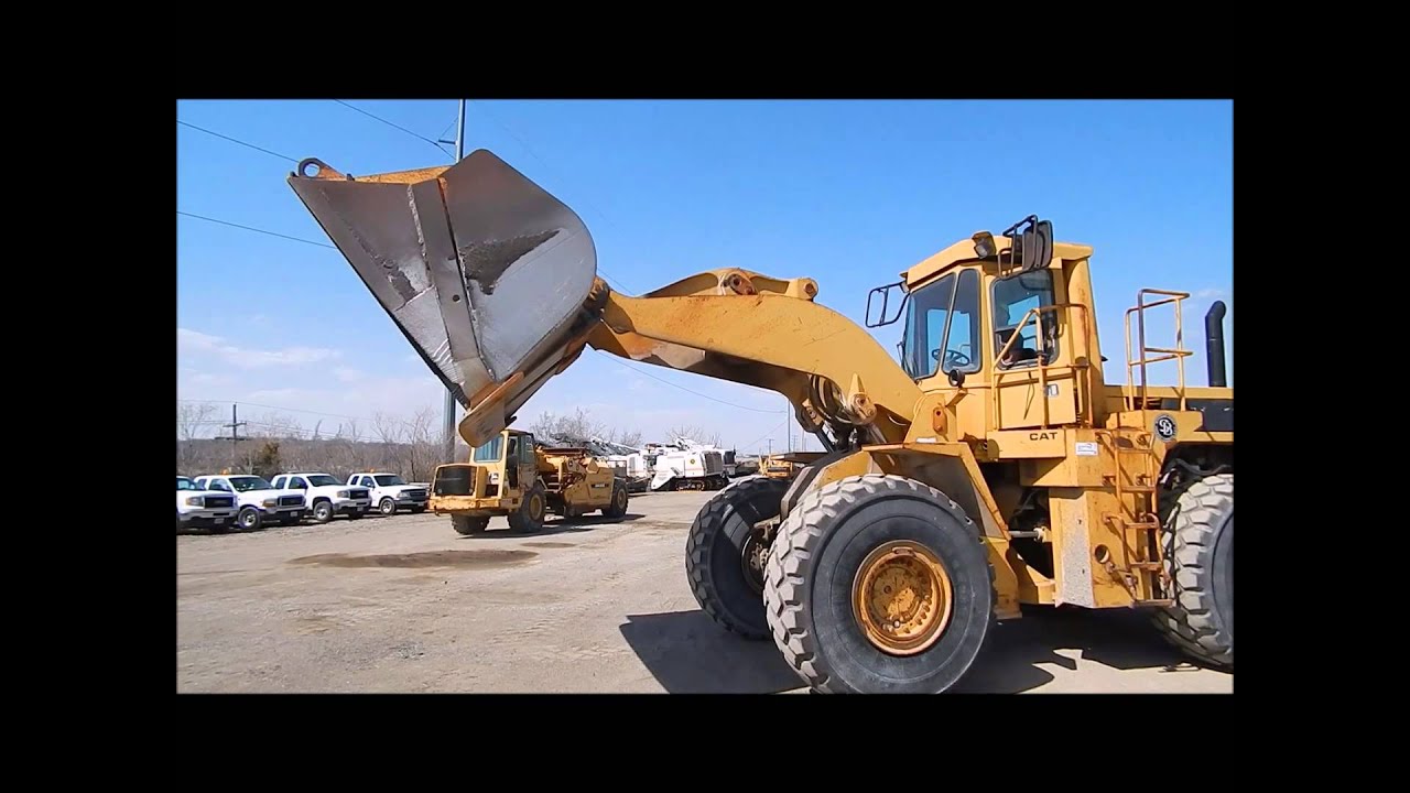 1985 Caterpillar 980C wheel loader for sale | sold at auction April 24 ...