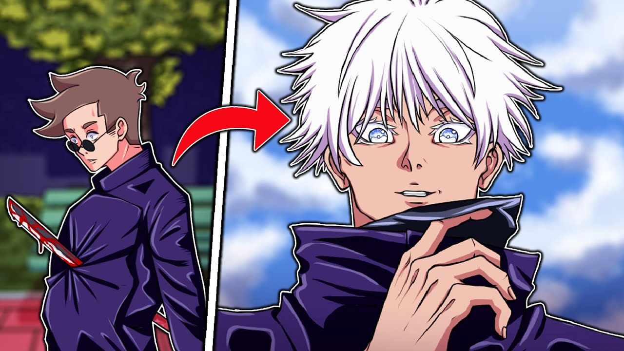 I Evolved As GOJO SATORU in Jujutsu Kaisen Mod - YouTube