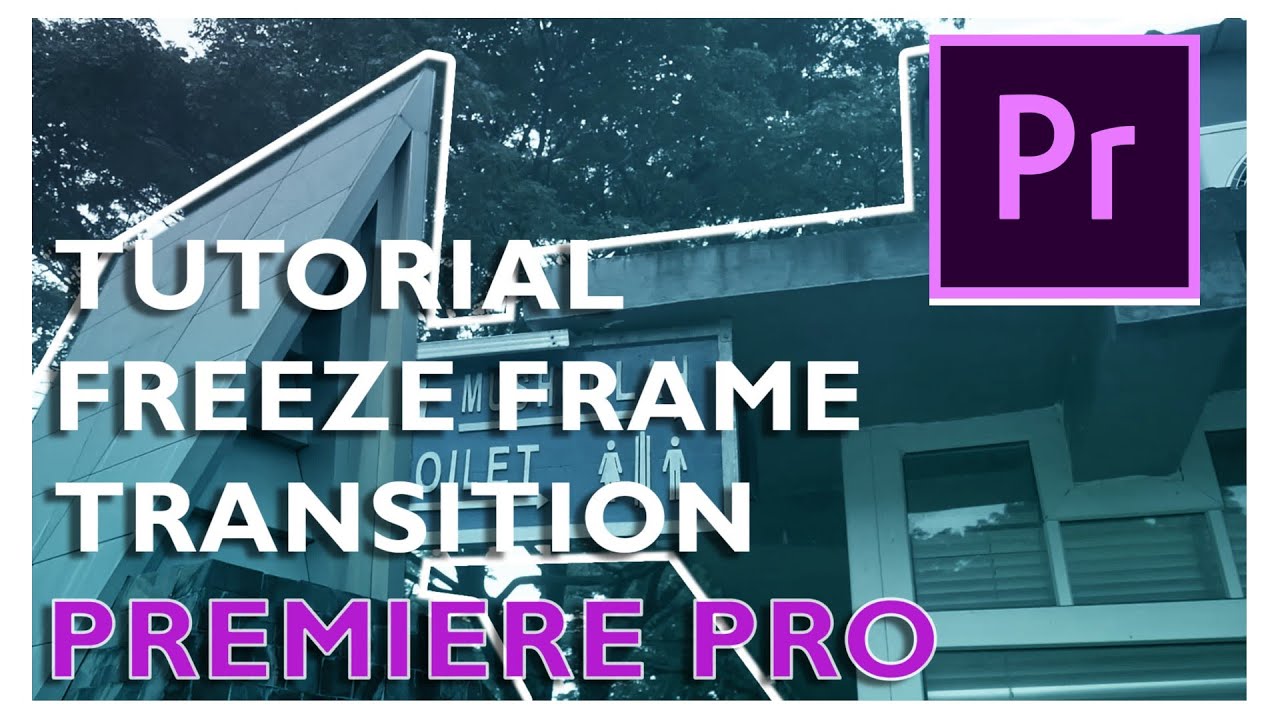 Tutorial character freeze frame transition adobe premiere pro - YouTube