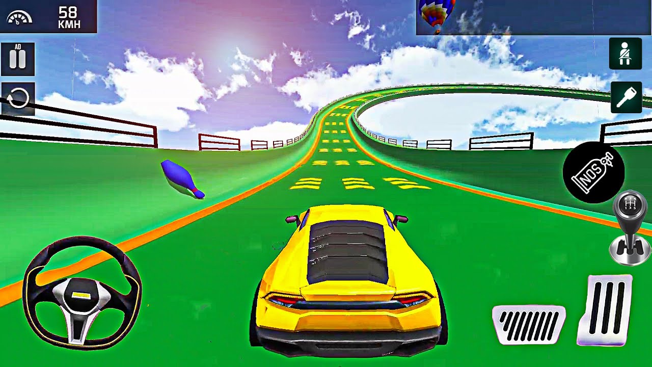 Super Luxury Car Racing - Mega Ramps Incredible 3D Stunts - Android ...