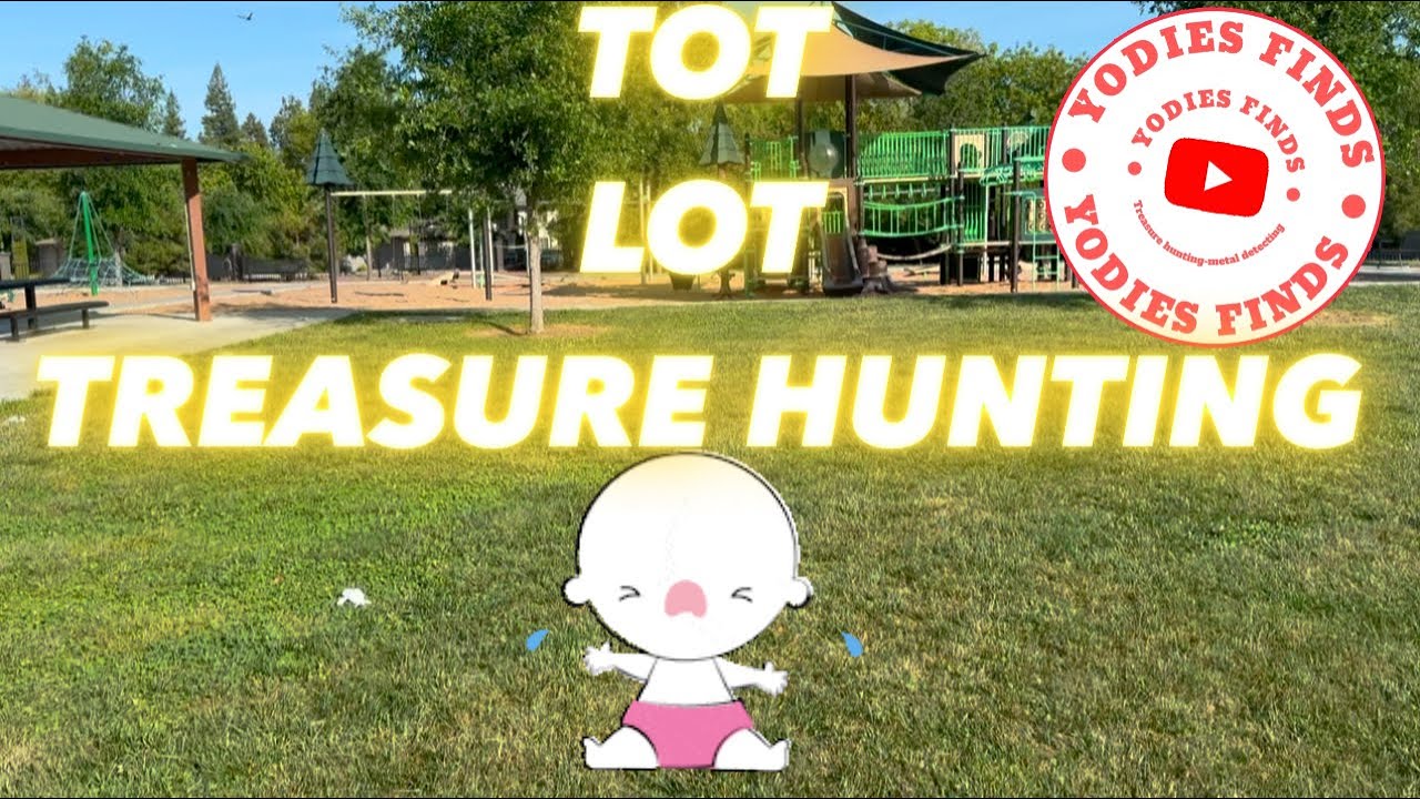 Tot lot Metal Detecting - YouTube