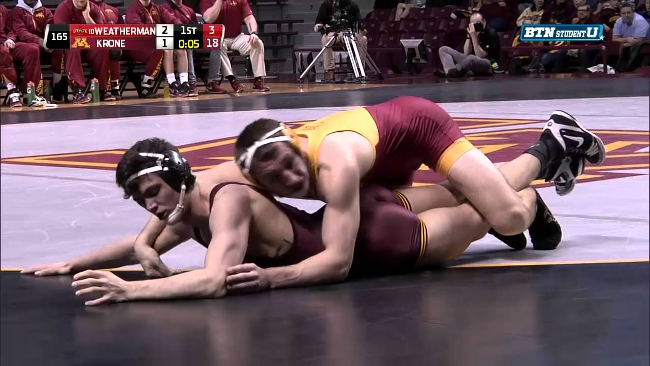 Iowa State Cyclones At Minnesota Golden Gophers Wrestling 165 Pounds Weatherman Vs Krone iowa-state-cyclones-at-minnesota-golden-gophers-wrestling-165-pounds-weatherman-vs-krone