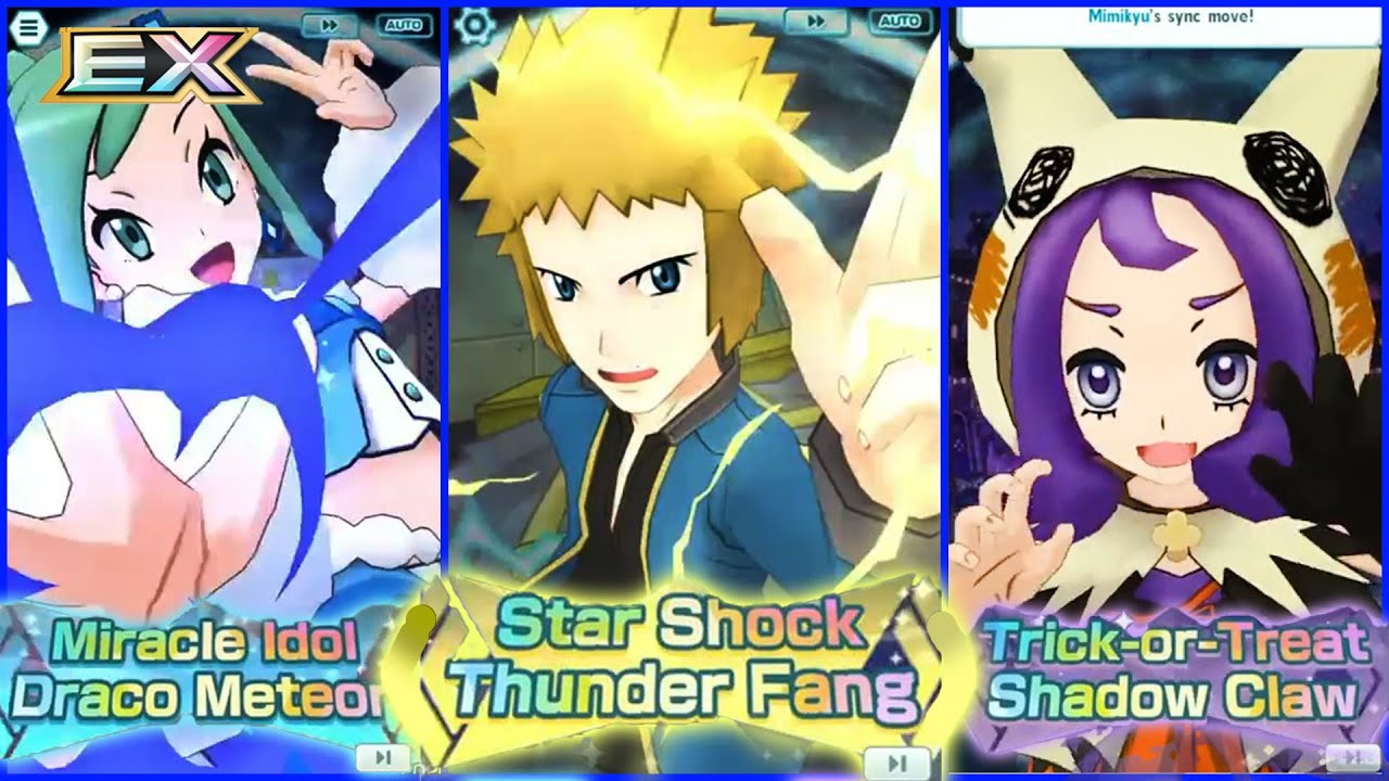 Pokemon Masters EX | All Pairs Sync Moves 2020 | Version 2.2.0 - YouTube