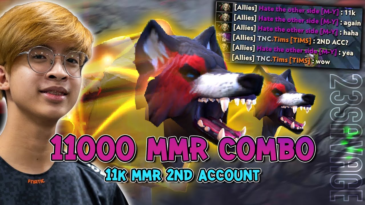 The EASIEST last game to 11k mmr game ever? 23savage LYCAN - YouTube