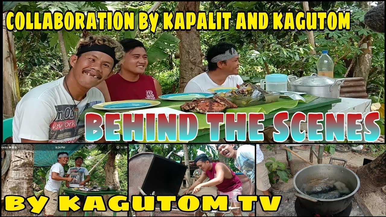 Behind the scenes by KAGUTOM TV (collab with kapalit and kagutom) - YouTube
