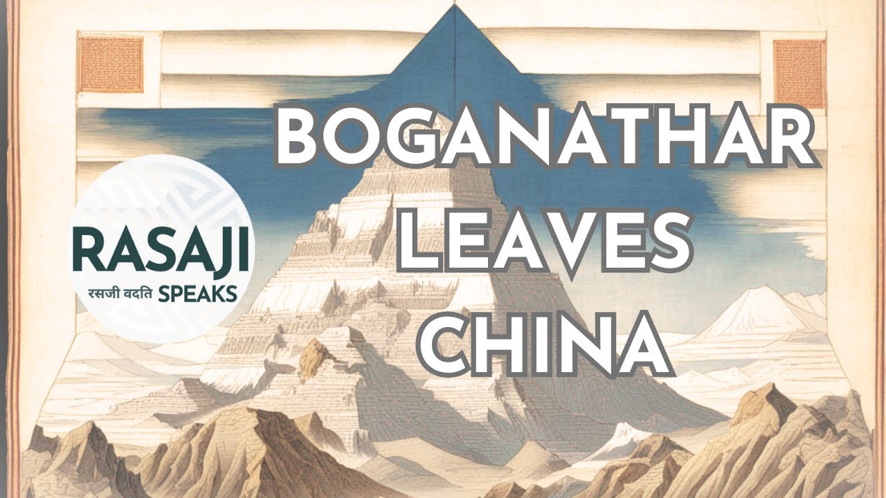 Boganathar Leaves China - YouTube