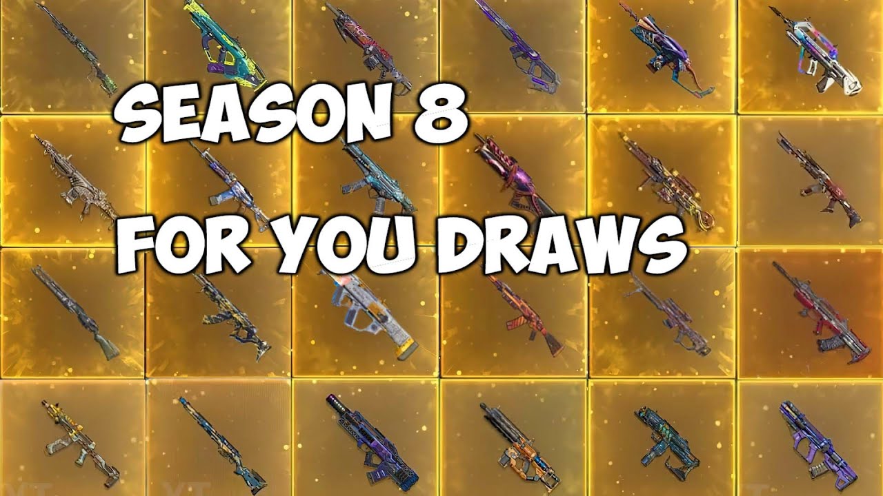 All New Season 8 "FOR YOU" Draws | COD Mobile | CODM - YouTube