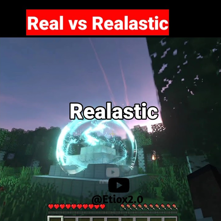 Real Vs Realastic in minecraft #minecraft #shorts - YouTube