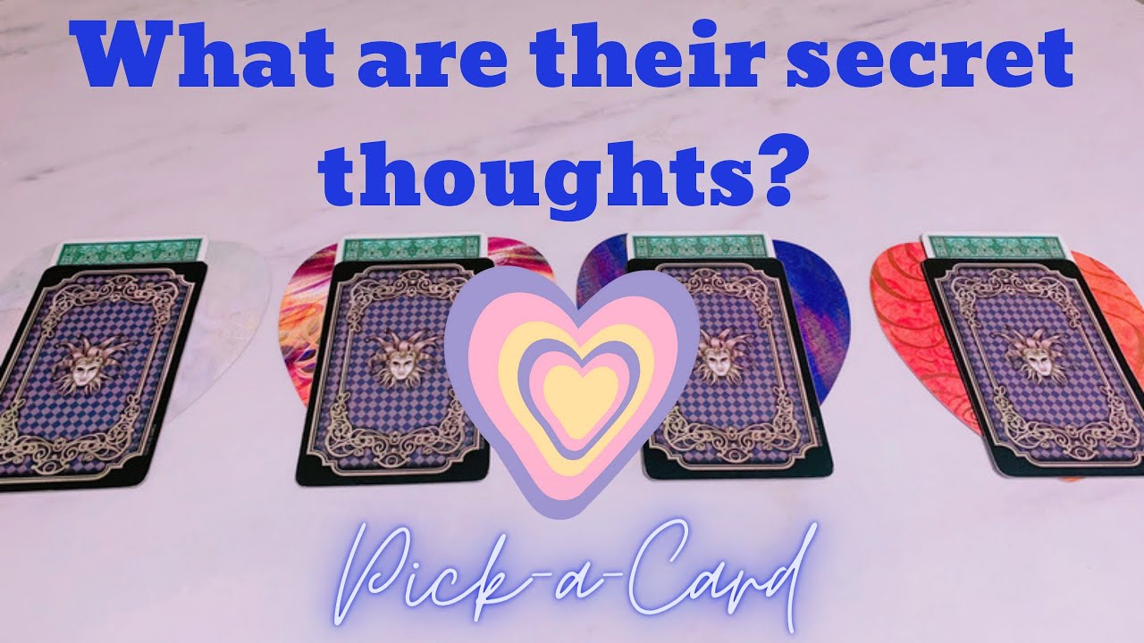 🧿🫐🩵PICK-A-CARD | WHAT ARE THEIR SECRET THOUGHTS?🩵🫐🧿 - YouTube