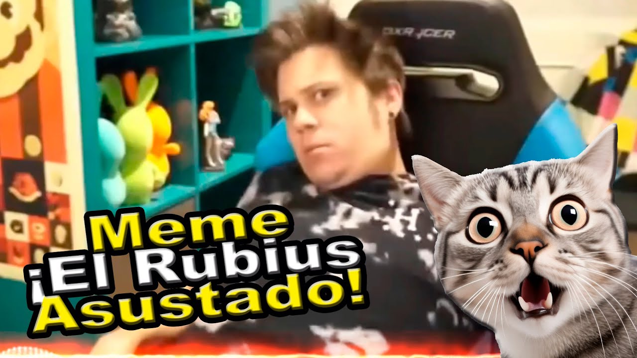 Meme de El Rubius Asustado - YouTube