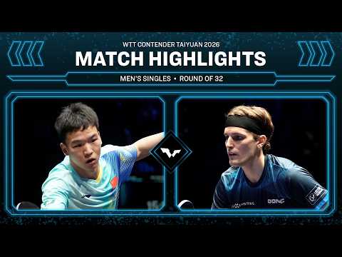 Xiang Peng vs Luka Mladenovic | MS R32 | #WTTTaiyuan 2026