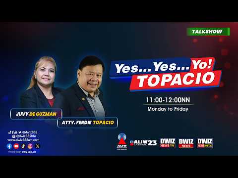 YES YES YO TOPACIO! | MAY 1 ,2026