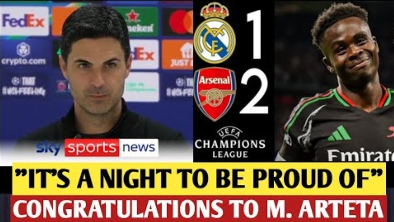 A Night Of Legendary Memorable Victory at Bernabeu, Arsenal knocked out ...