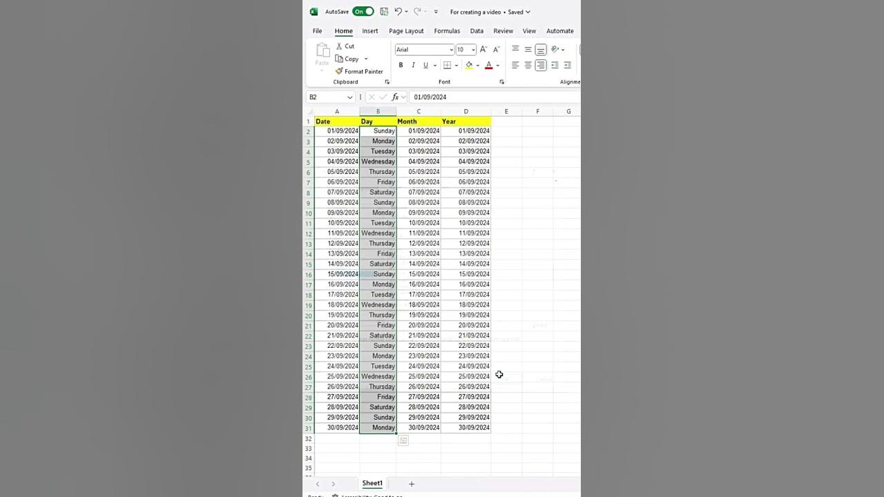 Master Excel Date Formatting Easy Tutorial Youtube