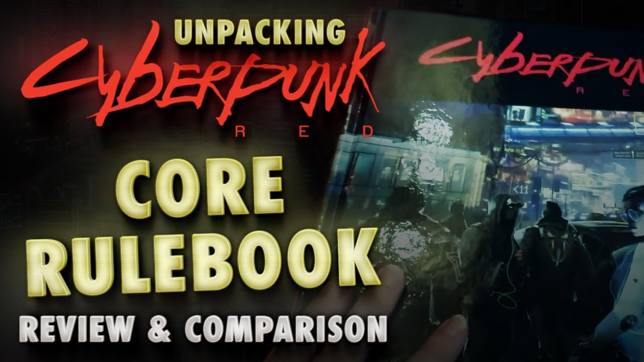 Cyberpunk Red Physical Edition Core Rulebook - It's A Honkin' Chonker ...
