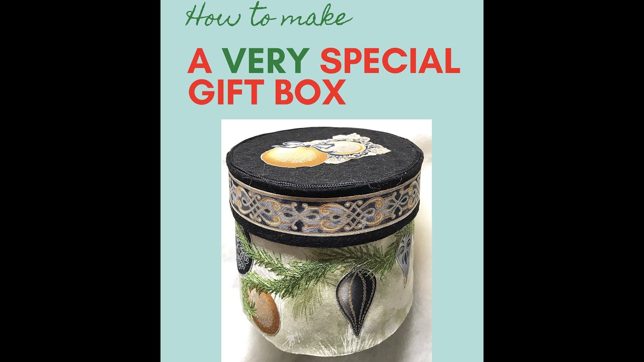 How to Make a Very Special Gift Box - YouTube