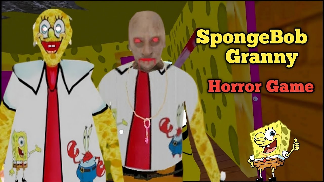 SpongeBob Granny Gameplay | Suriyax Gaming - YouTube