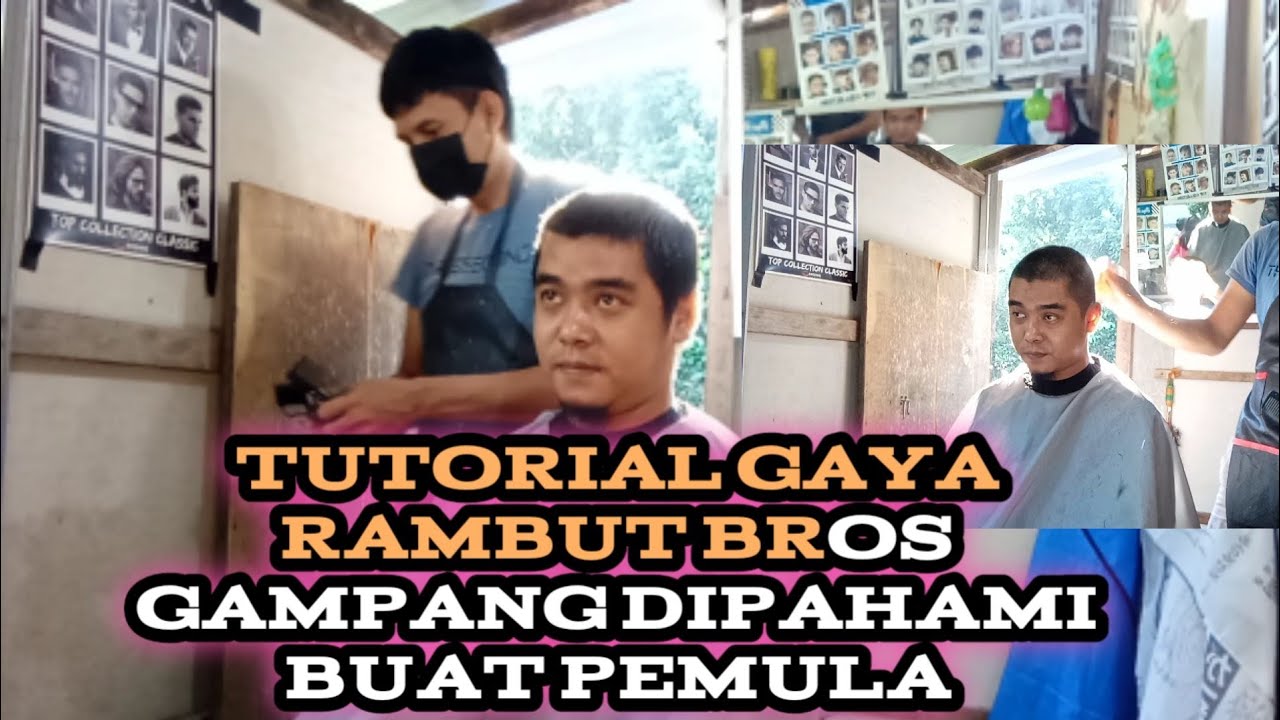 Buzz cut Botak Keren Gaya Rambut Pria Tutorial - YouTube