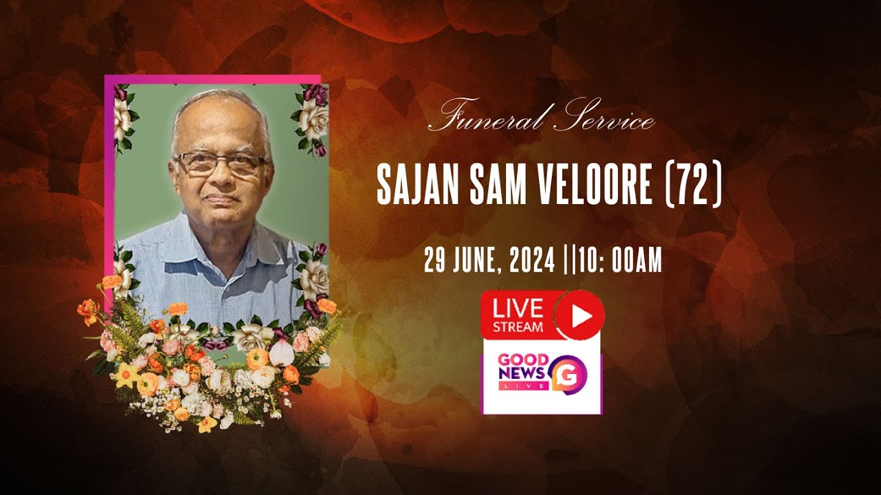 SAJAN SAM VELOORE (72) || Home Going Service - YouTube