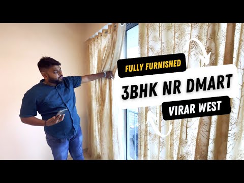 📣 Fully Furnished 3BHK with VVMC water📍Nr New Vivacollege, Virar W 🌟 ...
