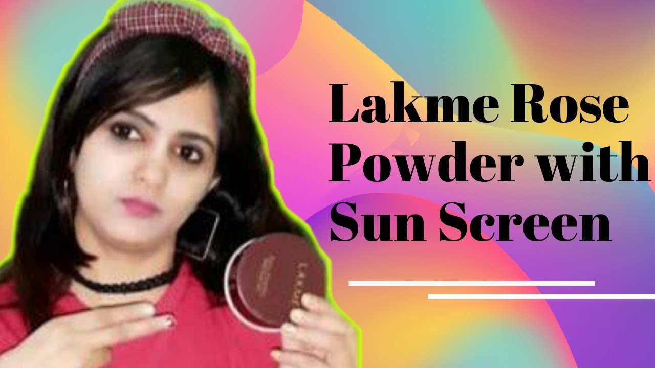 Lakme Rose Powder with sunscreen || Best Loose Power|| Shade 02|| Warm ...