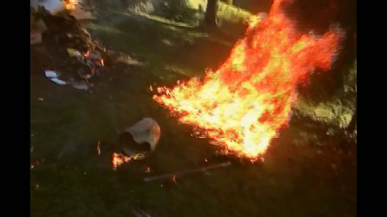 Fire safety fail - YouTube